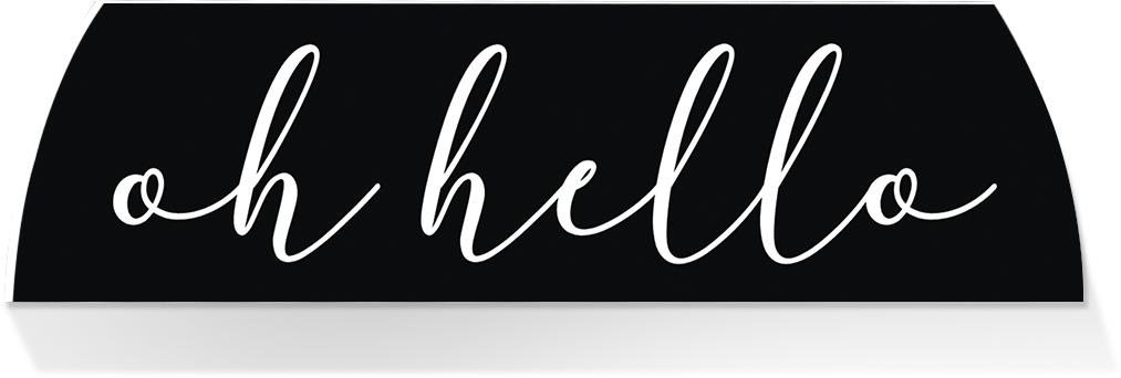 Core MIDDLE-Oh Hello – Darling Door Decor