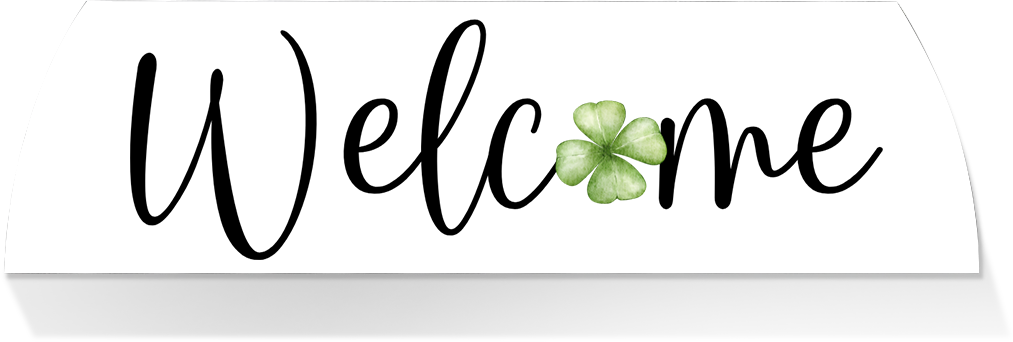 Limited Edition MIDDLE - WELCOME – Darling Door Decor